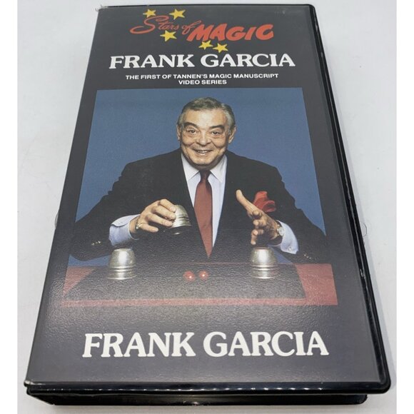 Frank Garcia | Media | Stars Of Magic Frank Garcia Vhs Video Louis ...